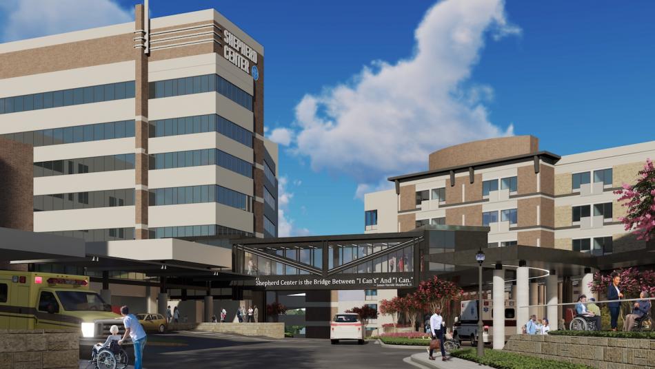 Shepherd Center breaks ground on two Buckhead buildings, bridge ... Shepherd Center breaks ground on two Buckhead buildings, bridge ...